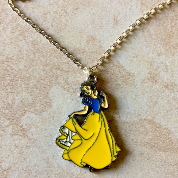 Accessories | Snow White Metal Charm With 18 Chain | Poshmark